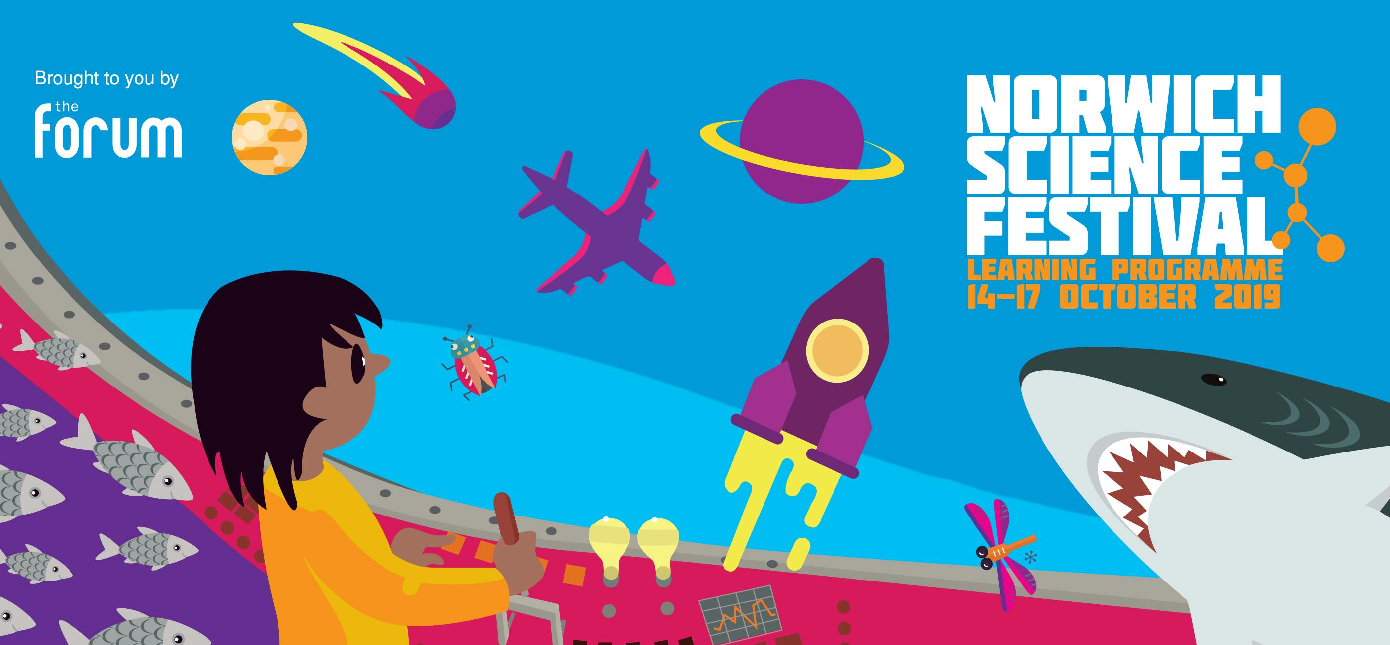 Explore the world of minibeasts and blast off into space, with Norwich Science Festival schools ...