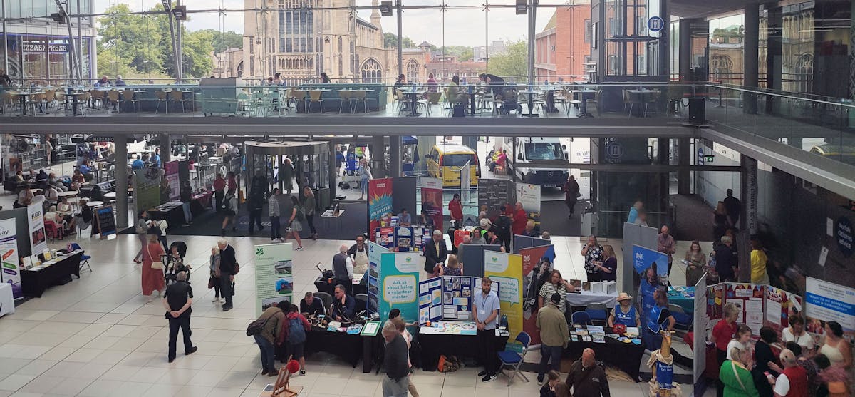 Volunteering Extravaganza 2025 // The Forum Norwich
