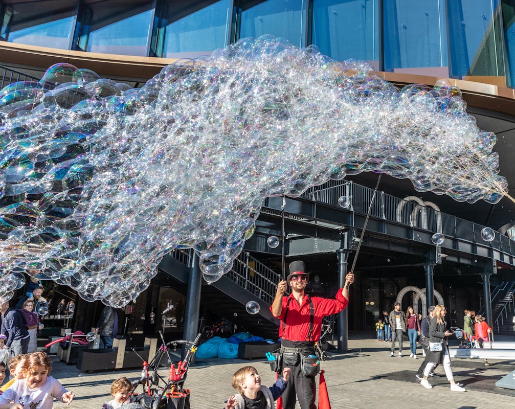 The Atom Stage - Bubble Inc | Norwich Science Festival