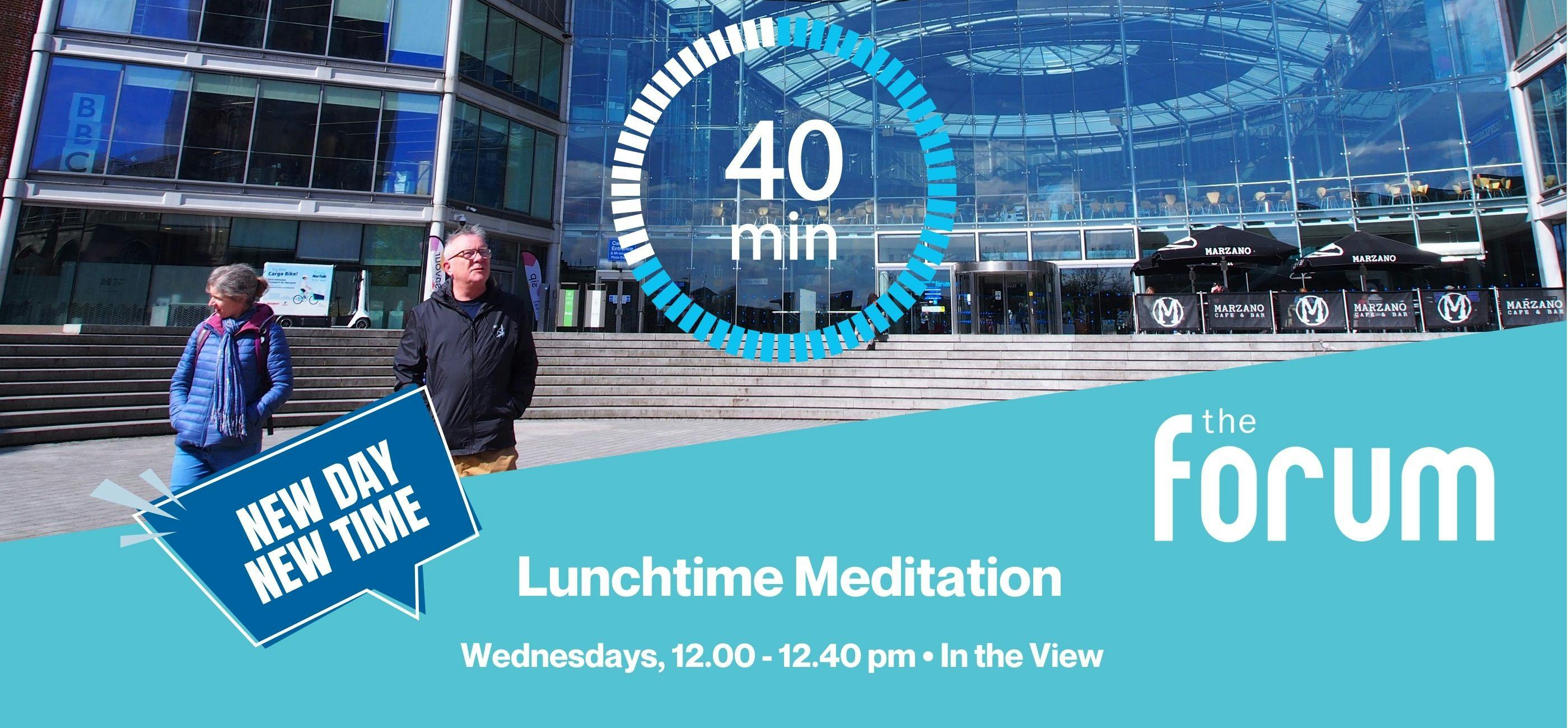 Lunchtime Meditation Class // The Forum Norwich