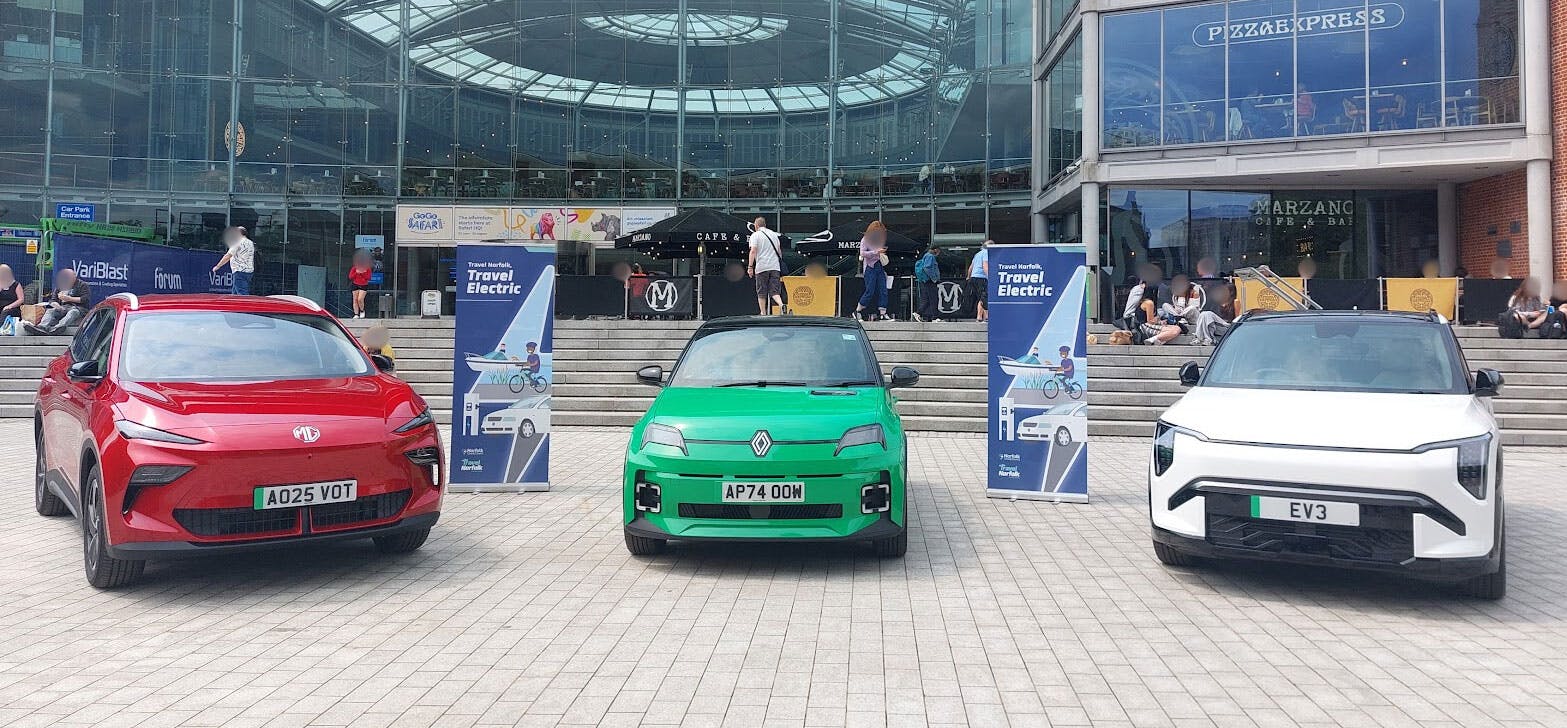 Travel Norfolk, Travel Electric // The Forum Norwich