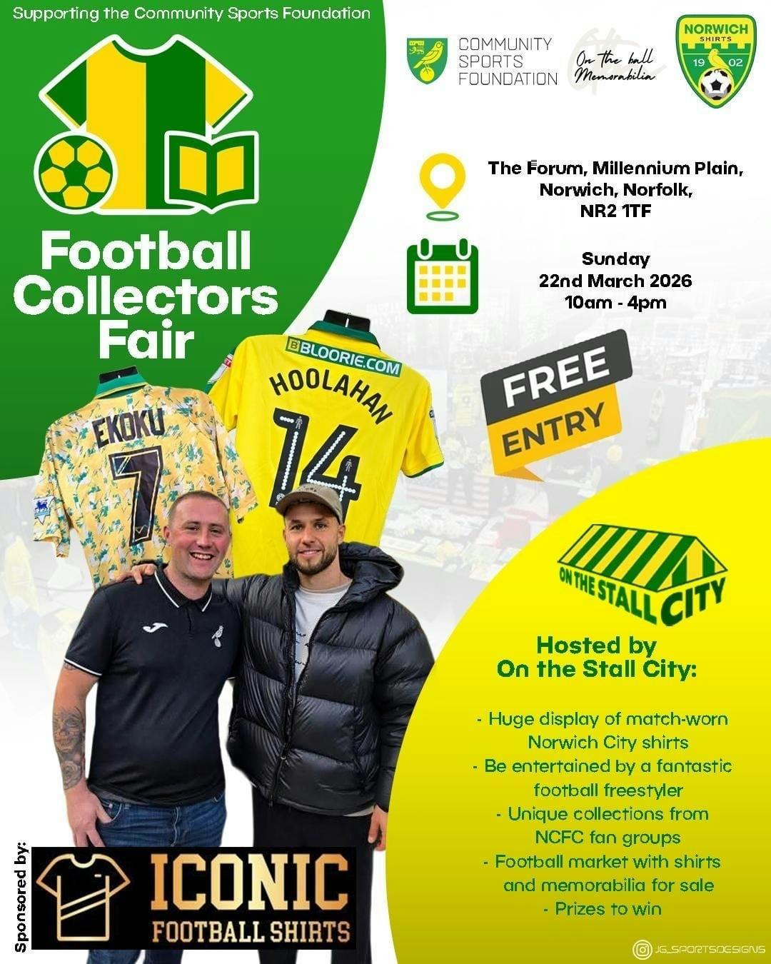 Football Collector’s Fair // The Forum Norwich